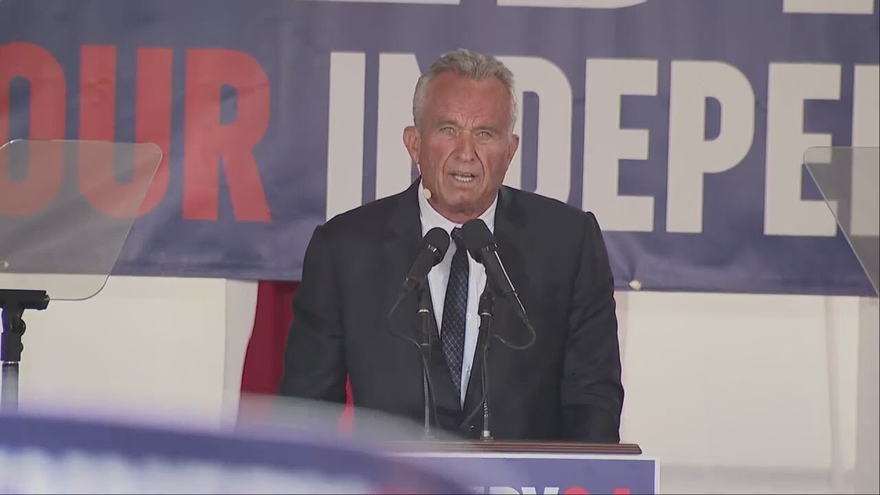 RFK Jr. announces independent run for president - YouTube