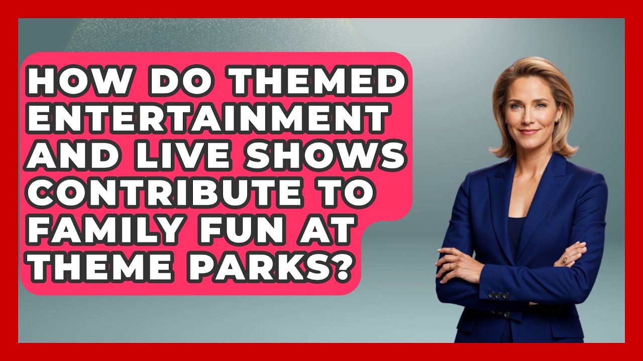 How Do Themed Entertainment and Live Shows Contribute to Family Fun at ...