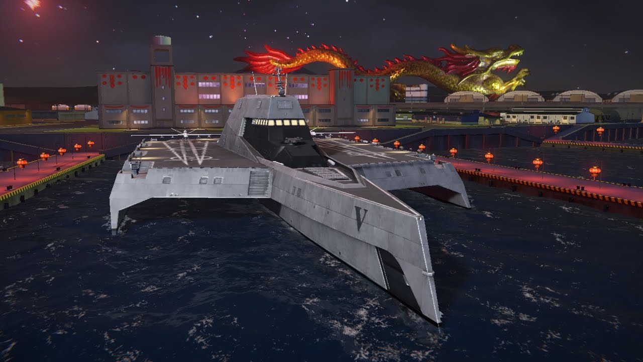 Modern Warships: Fs Ocean Avenger with tier 2 drone | Viewer demand | # ...