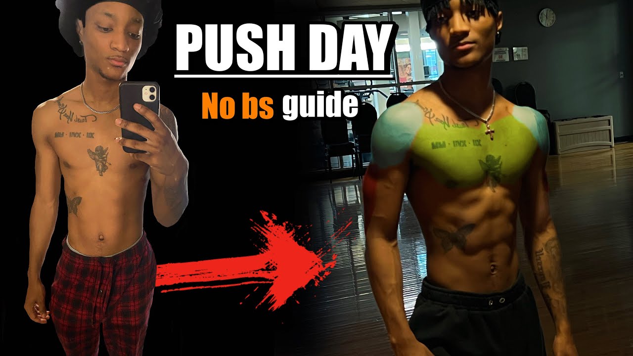 PUSH DAY Workout Routine - Chest, Shoulders & Triceps (2023) - YouTube