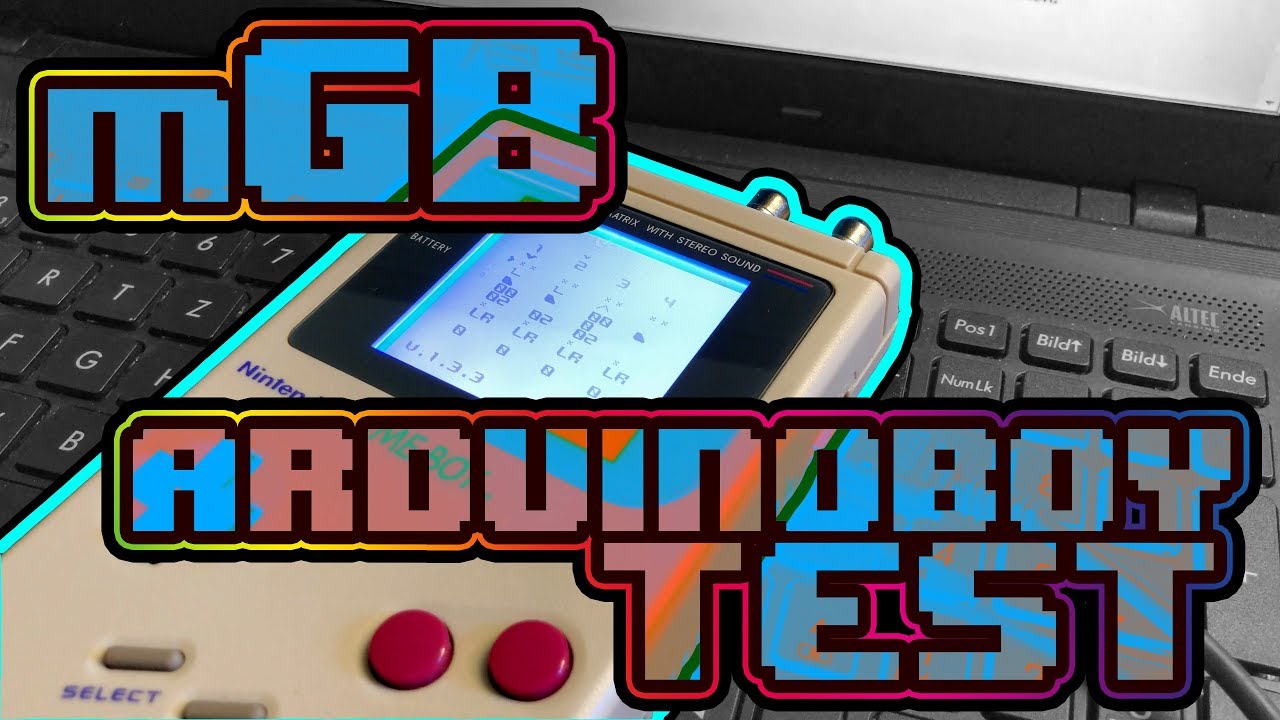mGB Game Boy chiptune test - Portal "Still Alive" - YouTube