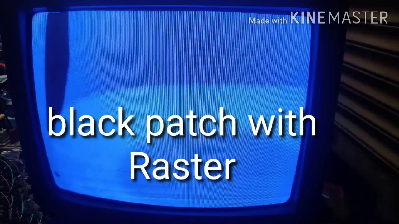 Lg tv color patch on blue Raster - YouTube
