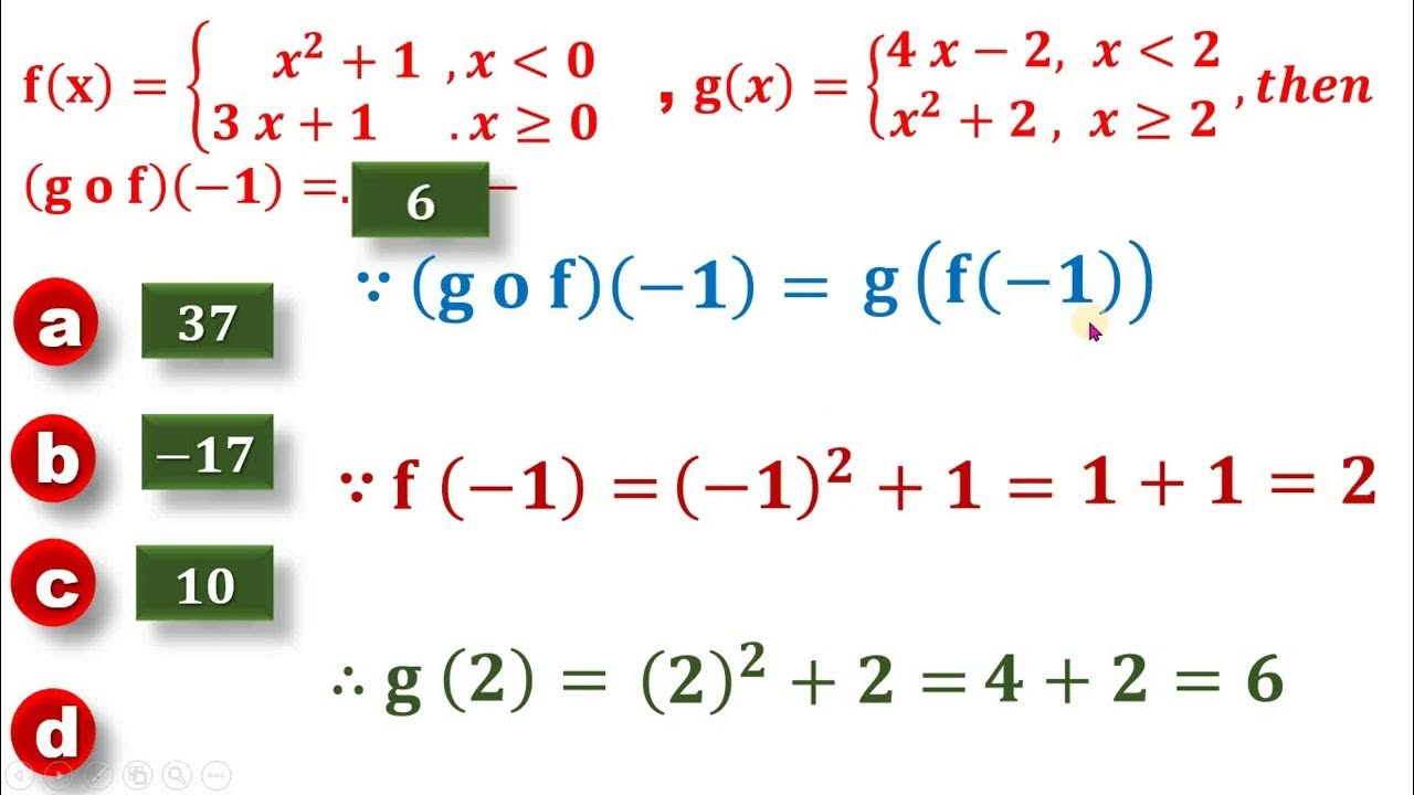 Lesson (2) Operation on function Composition of function Higher Skills ...