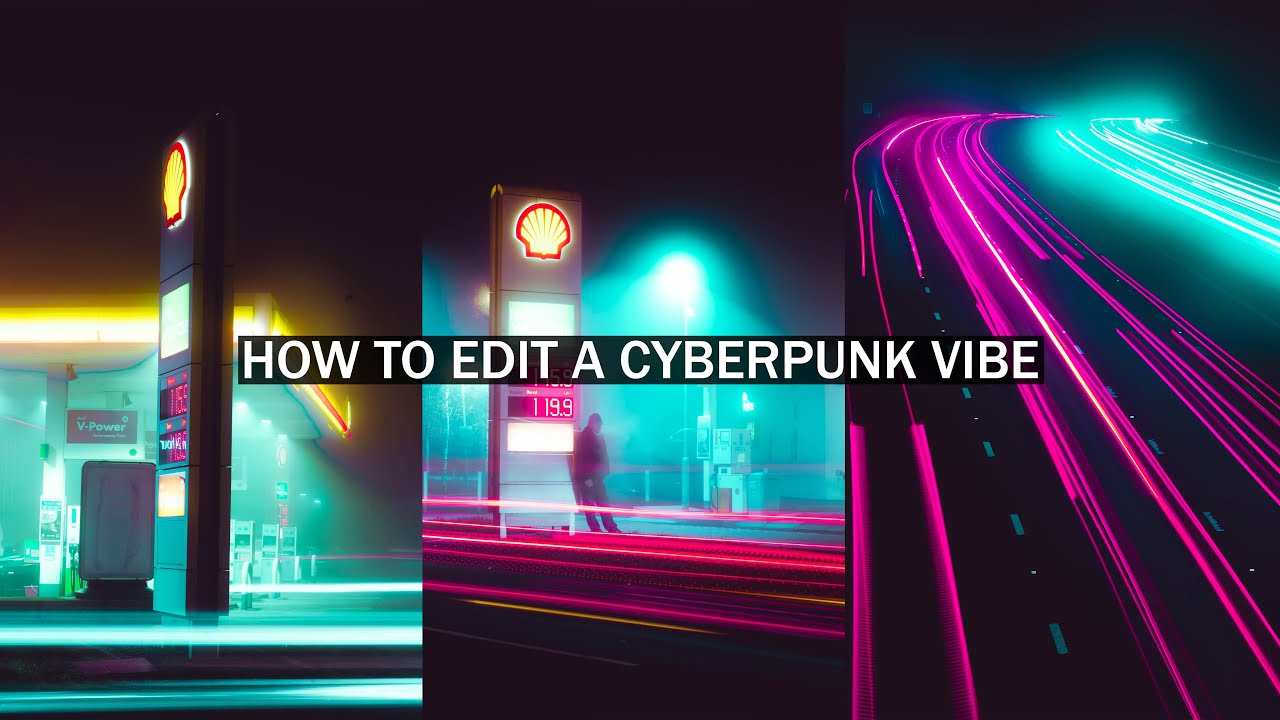 HOW TO GET THE CYBERPUNK LOOK | Editing Tutorial - YouTube