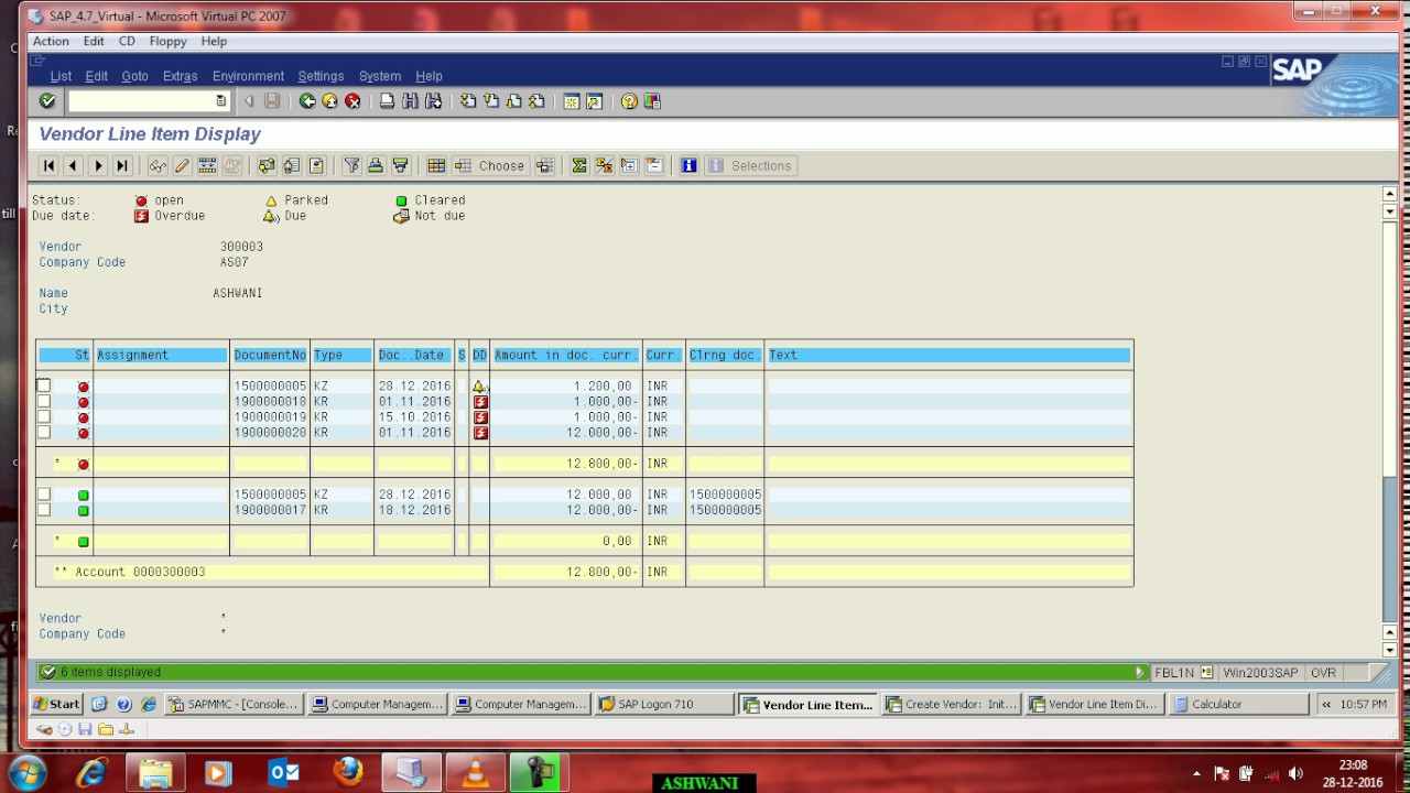 Check Vendor Line Item In SAP FI Module YouTube check-vendor-line-item-in-sap-fi-module-youtube