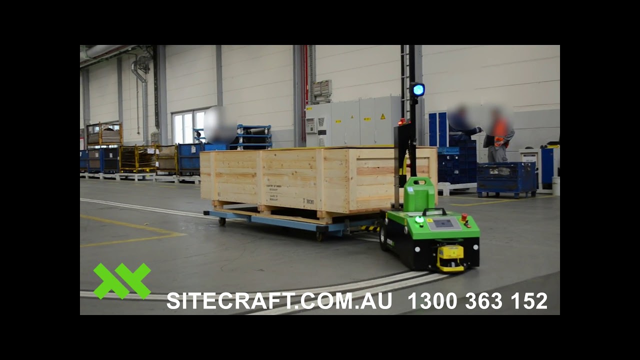Movexx AGV1000-Basic Automated Guided Vehicle - YouTube