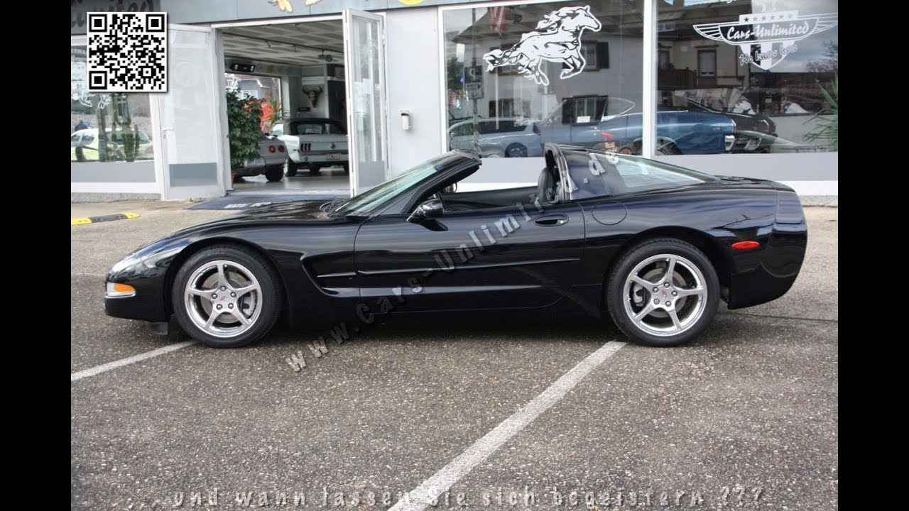 2004 Chevrolet Corvette C5 Targa - All Black - YouTube