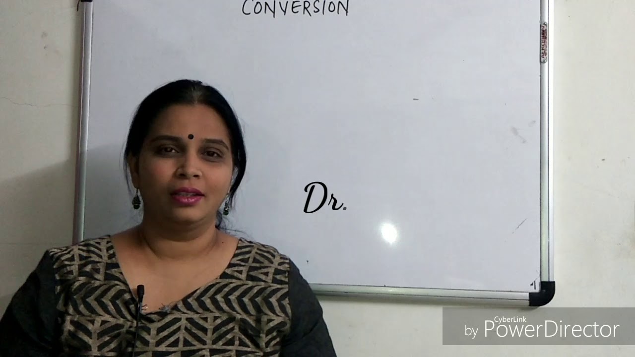 F.Y.Bcom. CONVERSION THEORY - YouTube