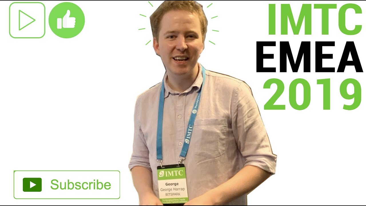 IMTC EMEA 2019 – George Harrap, Bitspark - Interview (English) - YouTube
