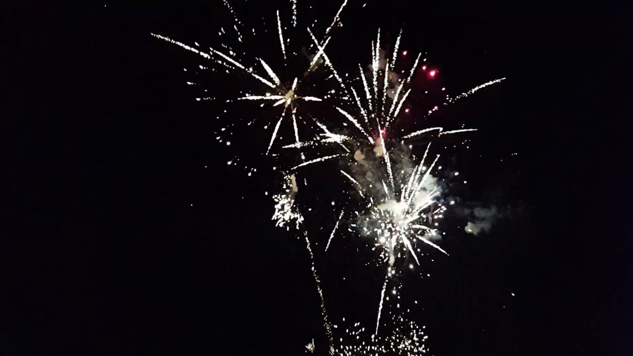 2X Dark Angel 500g cake ninja fireworks demo 4th of July 2019 - YouTube