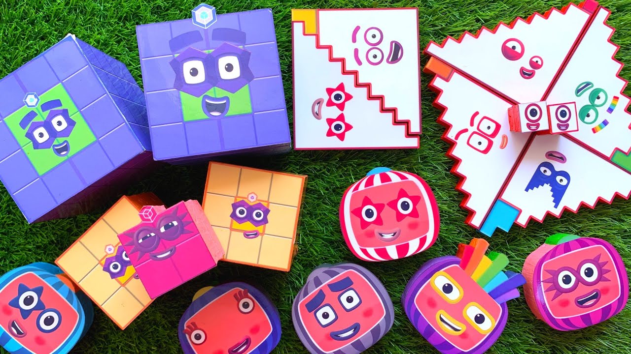 Looking for Numberblocks NEW 192 Puzzle Tetris Shape | ASMR chirping of ...