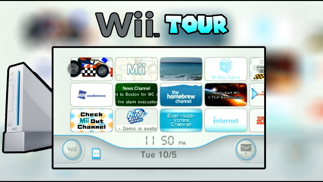 My Wii Menu 2021 - YouTube
