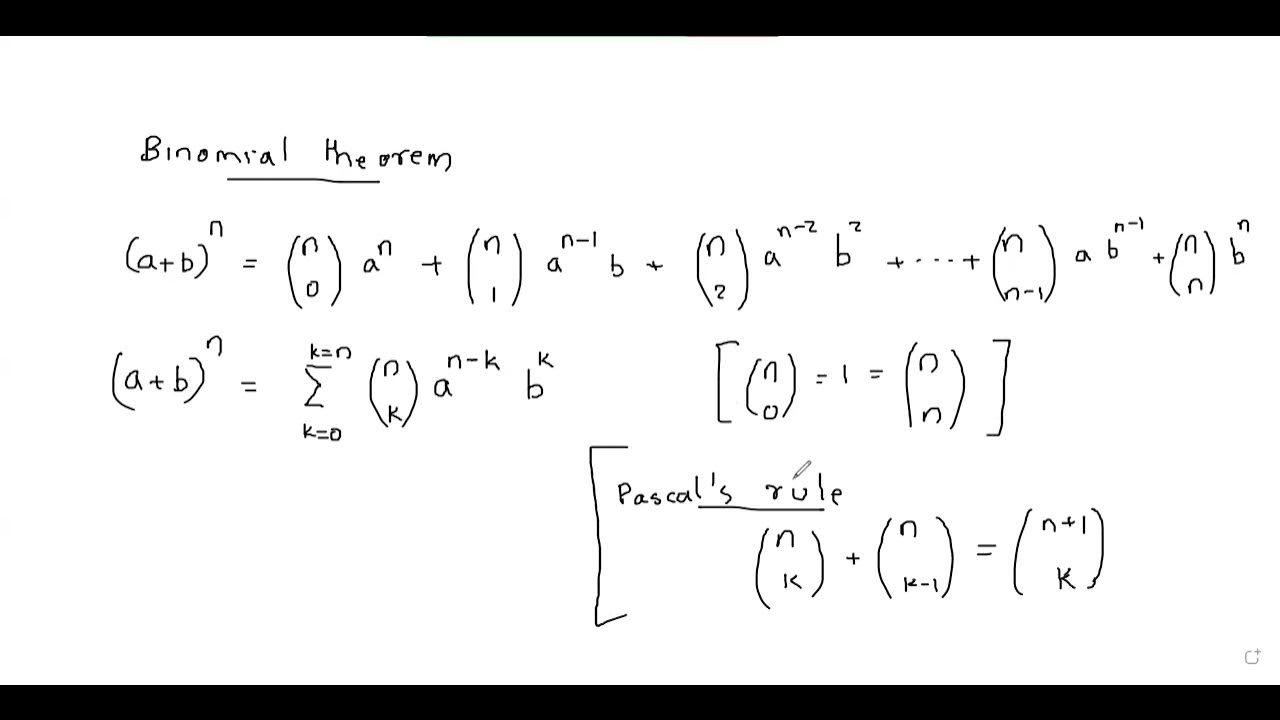S1 | FYUGP | Relations, Functions and Number Theory | Binomial Theorem - YouTube