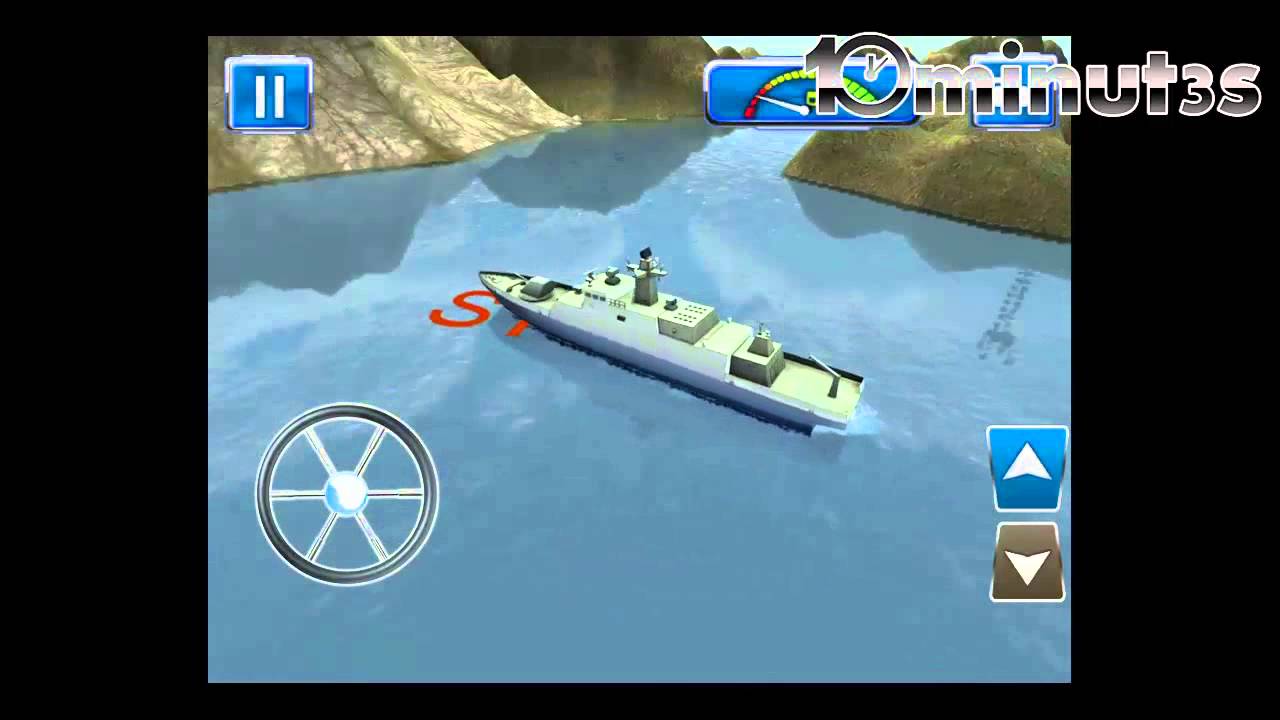 Navy Battleship Simulator 3D Android & iPhone/iPad GamePlay #2 - YouTube