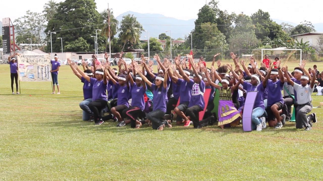 NorthGate College Sports Day 2017 - Team Accuracy's Pageantry - YouTube