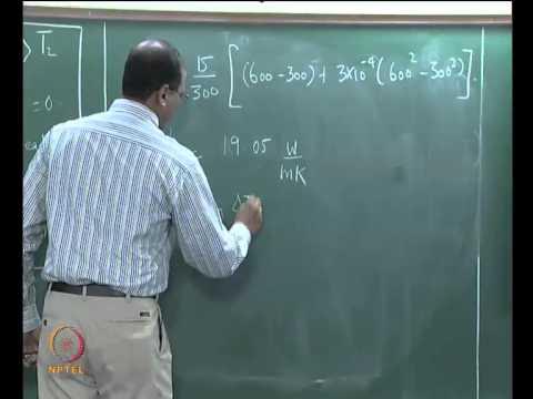 Mod-01 Lec-35 Conduction- 1D, heat generation - YouTube