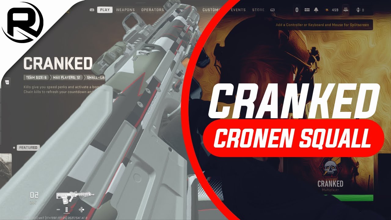 CRANKED // CRONEN SQUALL // SEASON 3 COD MW2 - YouTube