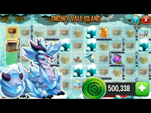 NEW SNOWY VALE ISLAND EVENT GUIDE ! DRAGON CITY - YouTube
