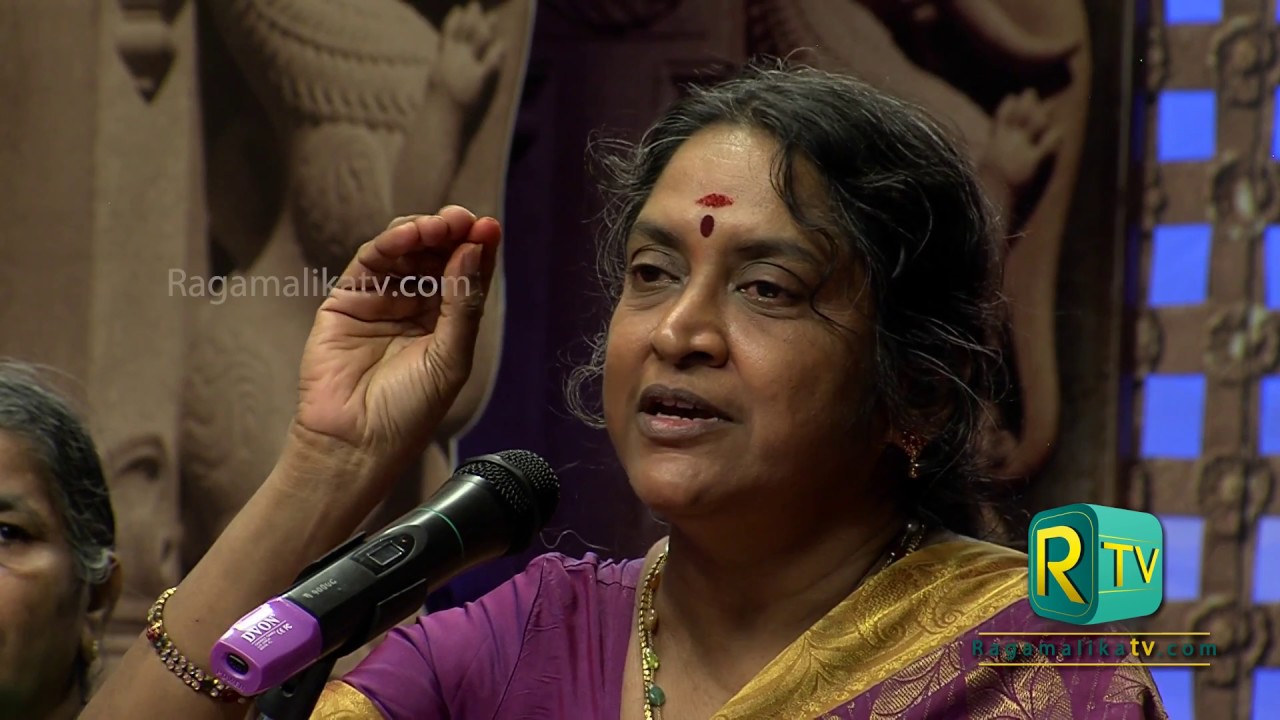 DR. SUDHA SESHAYYAN presents AZWARGALUM ABHANGAMUM with VASUNDARA ...