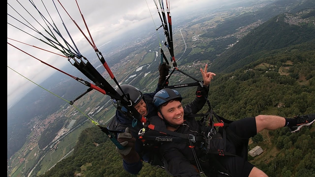 Paragliding In Aosta Italy LDTV - YouTube