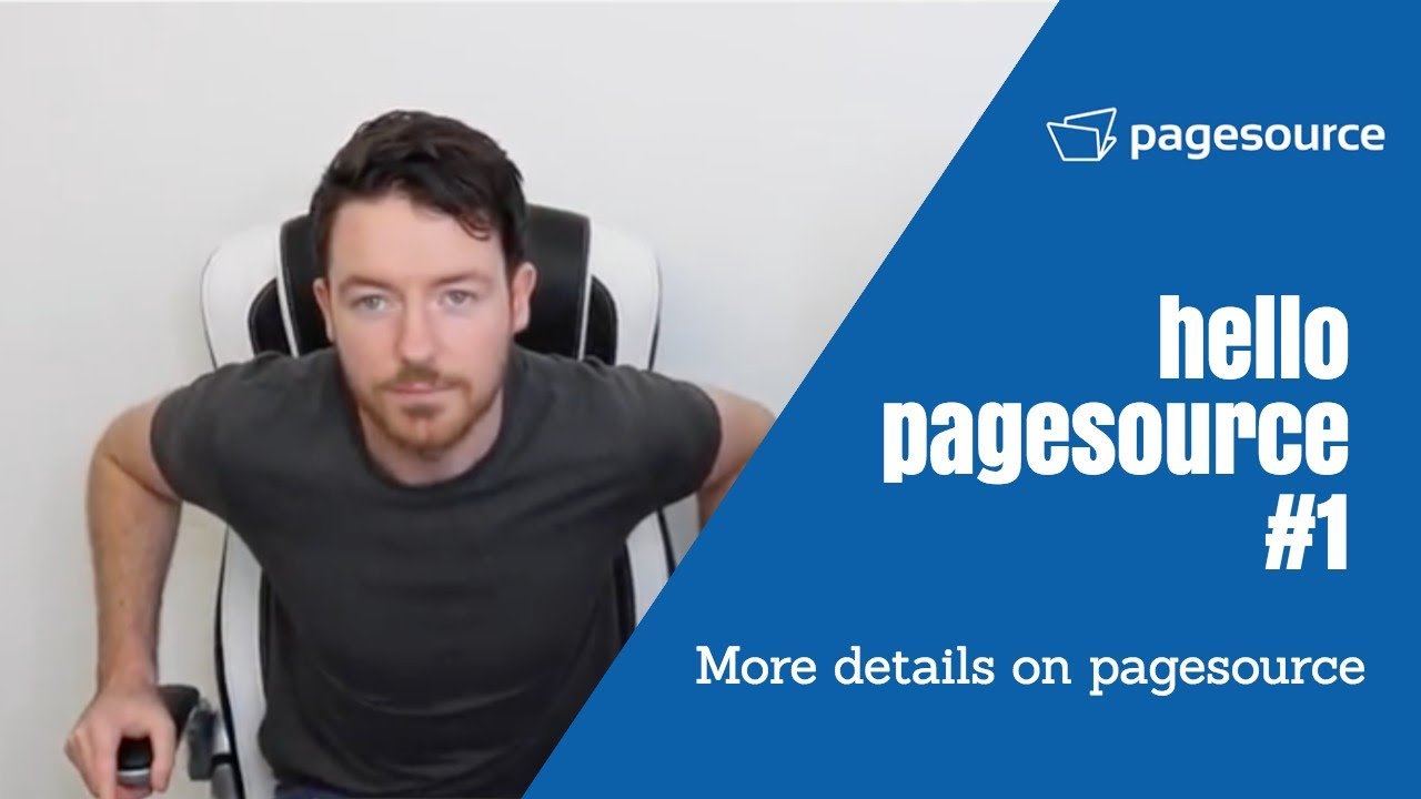 hello pagesource #1: More details on pagesource - YouTube