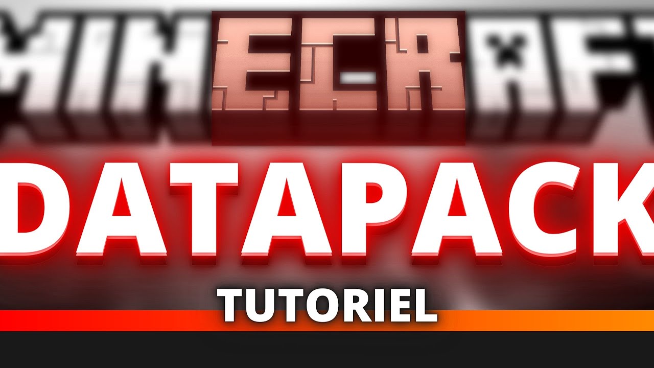 Comment Installer un Datapack Minecraft! - YouTube