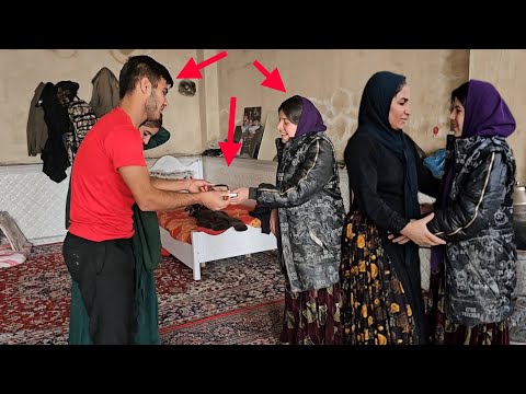 Kobra's hard life;  traveling to the village and buying gas and oil for the stove