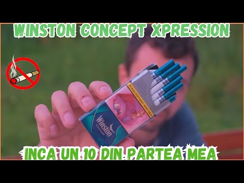 Astia Au Dus Tigarile La Alt Nivel - WINSTON CONCEPT XPRESSION - YouTube