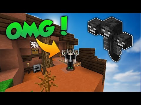 WITHER OLARAK SKYWARS OYNAMAK !   MINECRAFT SKYWARS ! - Erdem Erdoğdu Eski Videoları