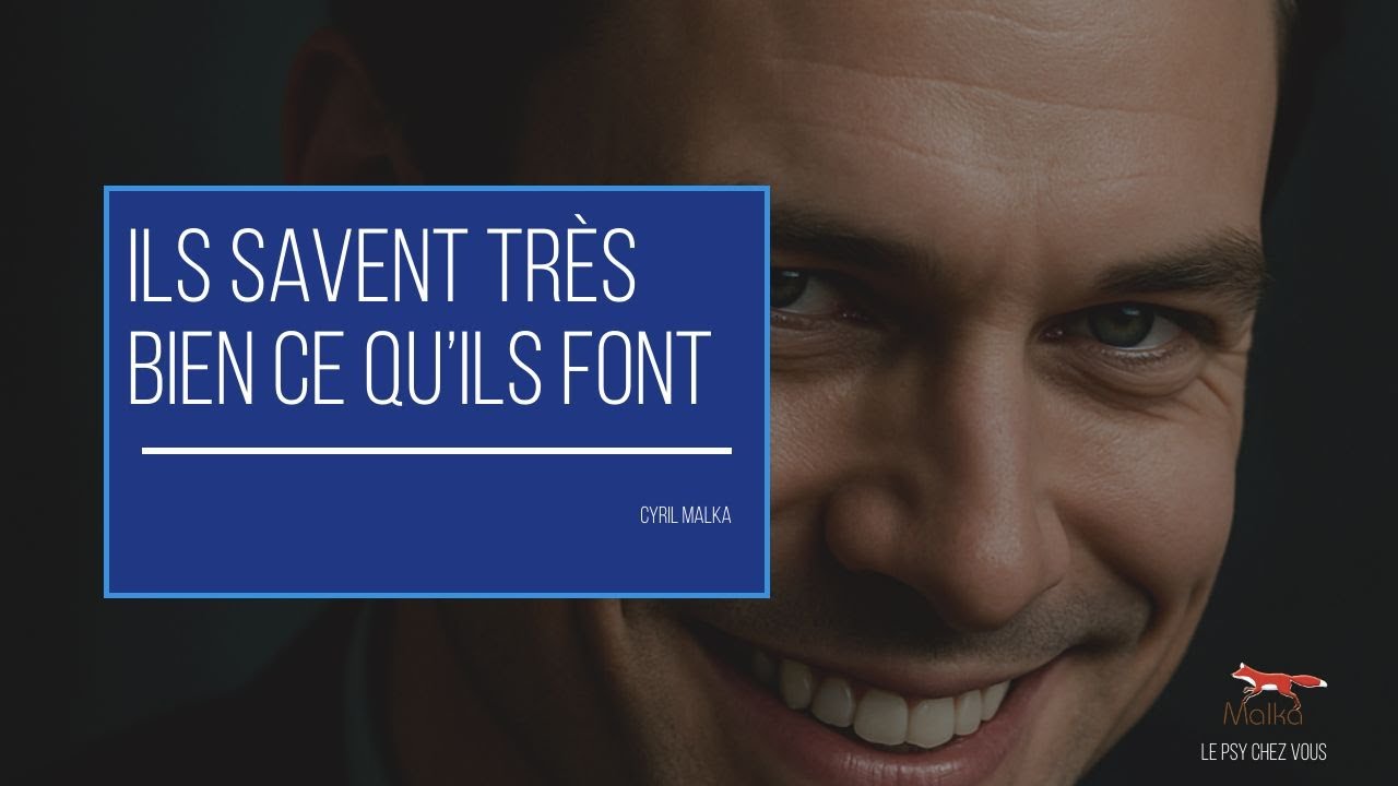 Ils Savent Très Bien Ce Qu’ils Font - YouTube