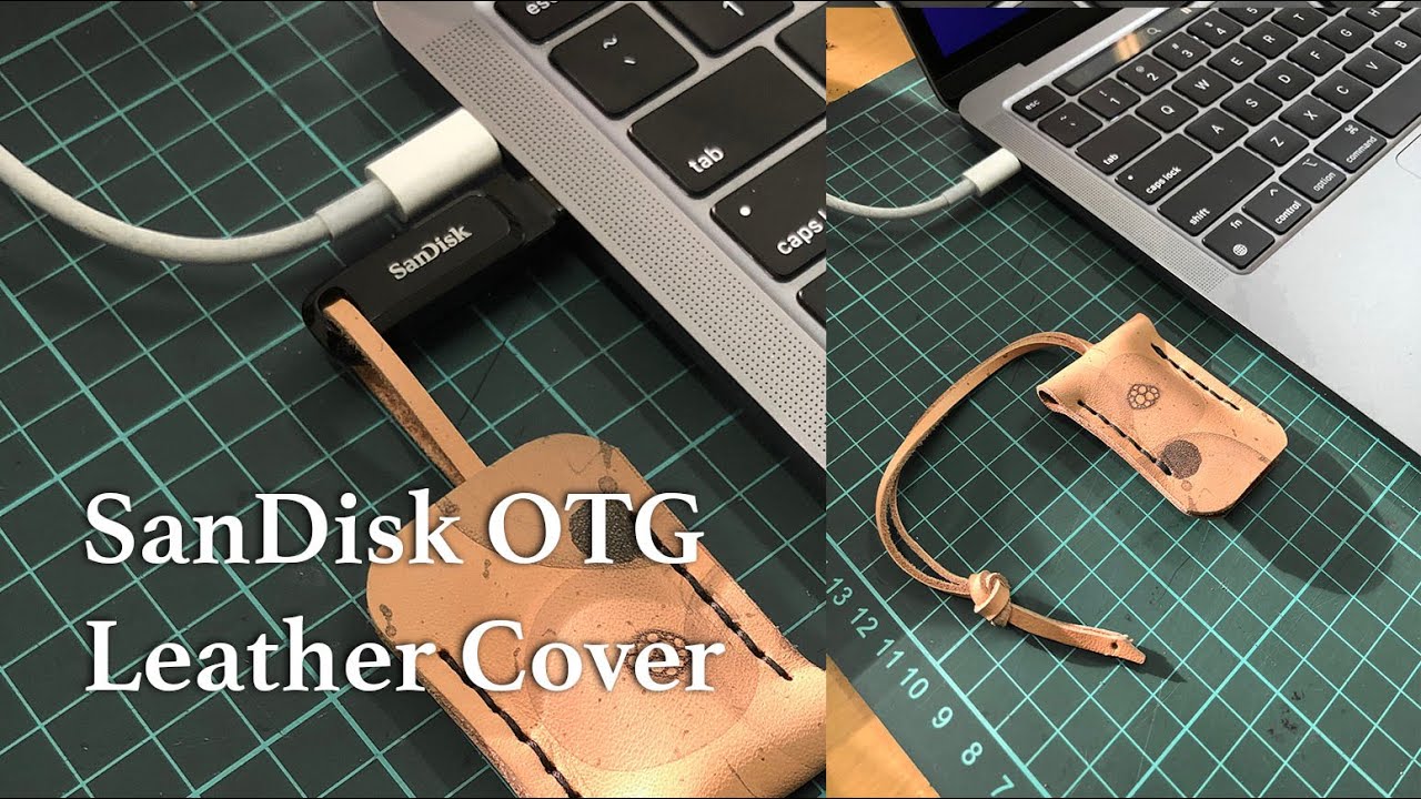 Sandisk OTG Dual Drive Go - Leather Cover - YouTube