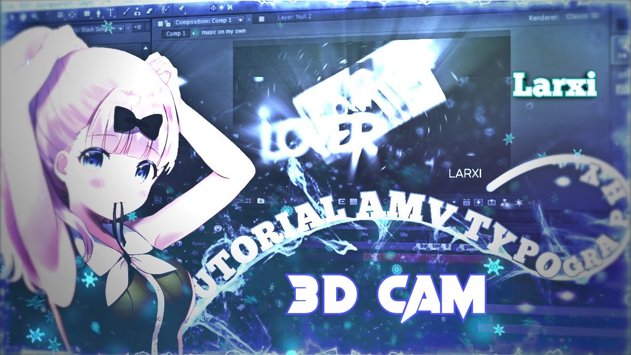 TUTORIAL AMV TYPOGRAPHI - AFTER EFFECT - YouTube