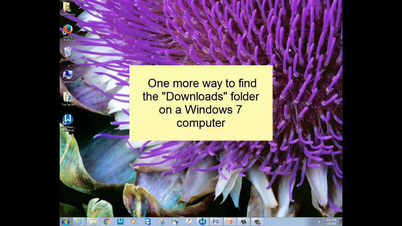 How To Find Your Downloads Folder For Windows YouTube How To Find Your Downloads Folder For Windows YouTube