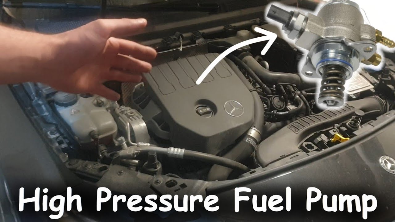 W177 Mercedes A200 High Pressure Fuel Pump Removal Inspection YouTube