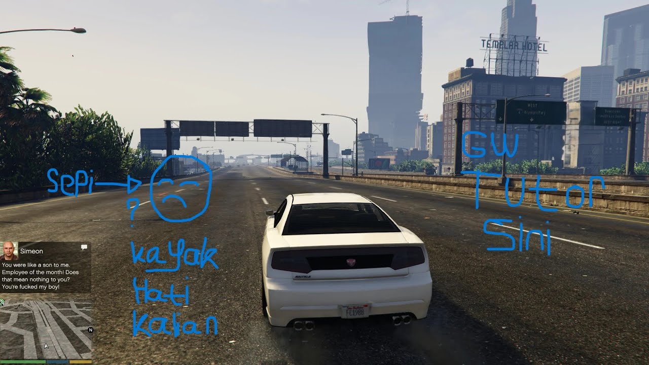 TUTORIAL AGAR JALANAN DI GTA V SEPI | TANPA MOD ANTI RIBET - YouTube
