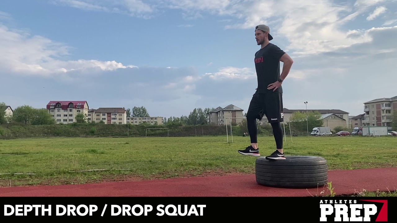 Depth Drop, Drop Squat - YouTube