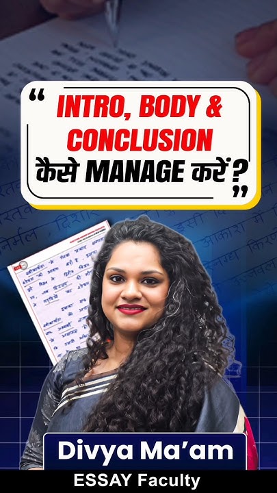 How to write intro, body & conclusion in Essay #upsc #theiashub # ...