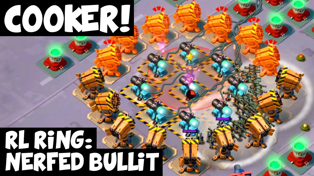 Cooker: RL Ring Opening - Nerfed Bullit Boom Beach - YouTube
