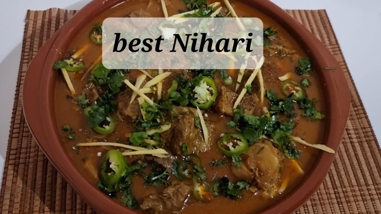 Best Nihari| Famous pakistani Nihari #7cooking #Nihari - YouTube