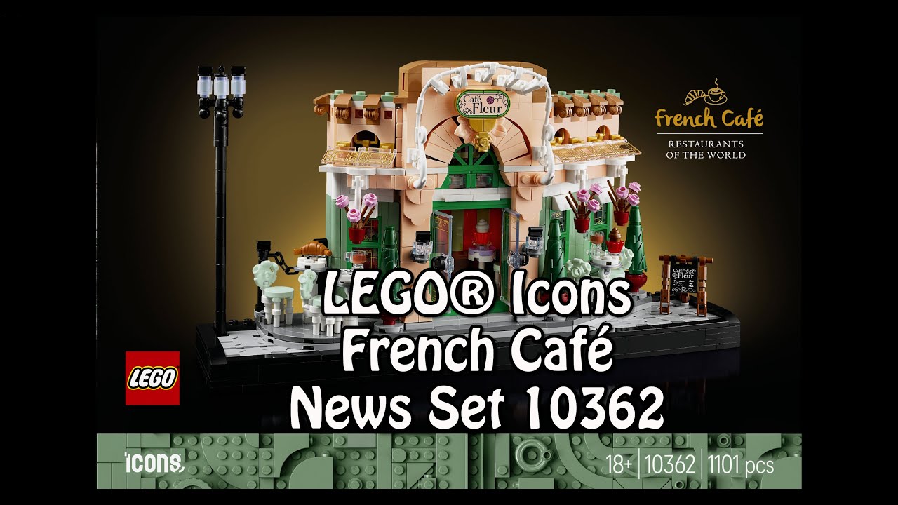 Flacher Anfang: LEGO French Café (Icons Set 10362) - Klemmbausteinlyrik ...