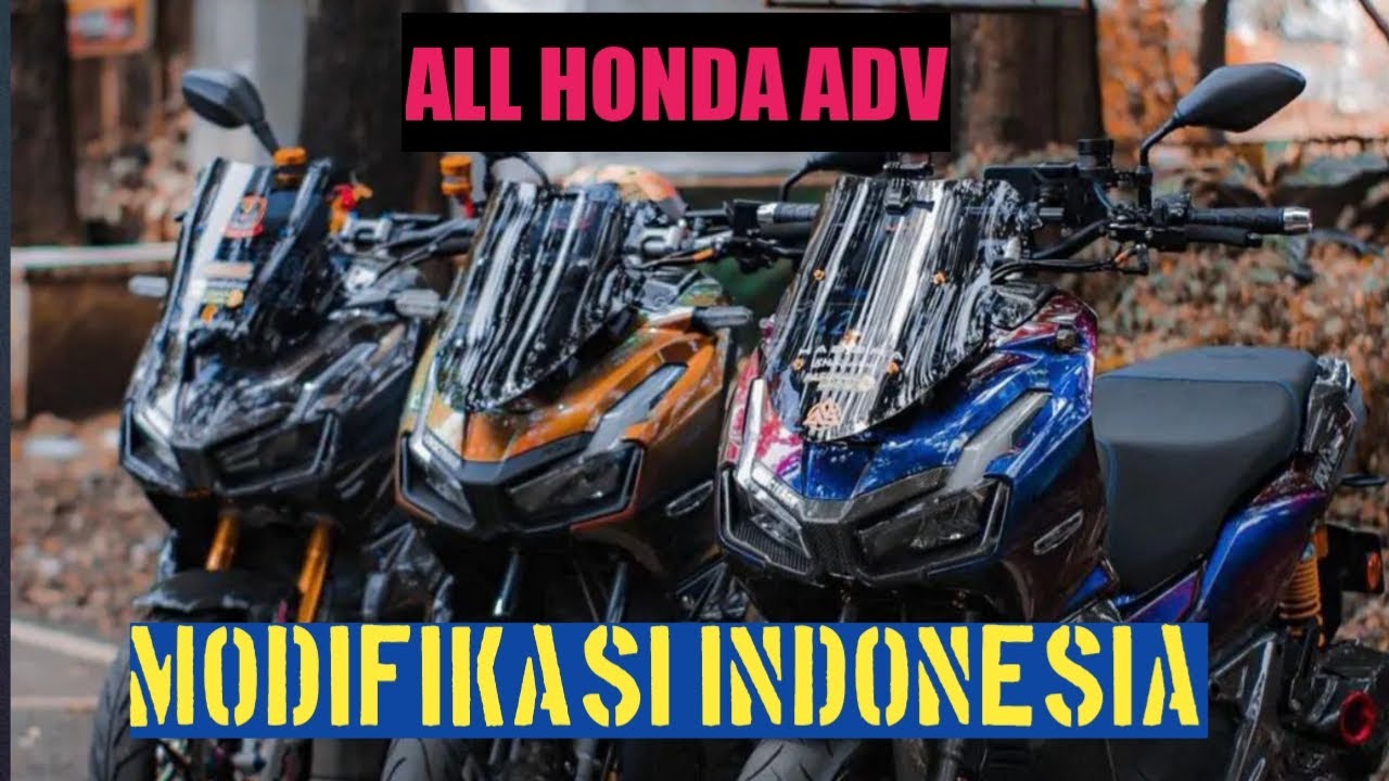 HONDA ADV MODIFIKASI INDONESIA !!! - YouTube