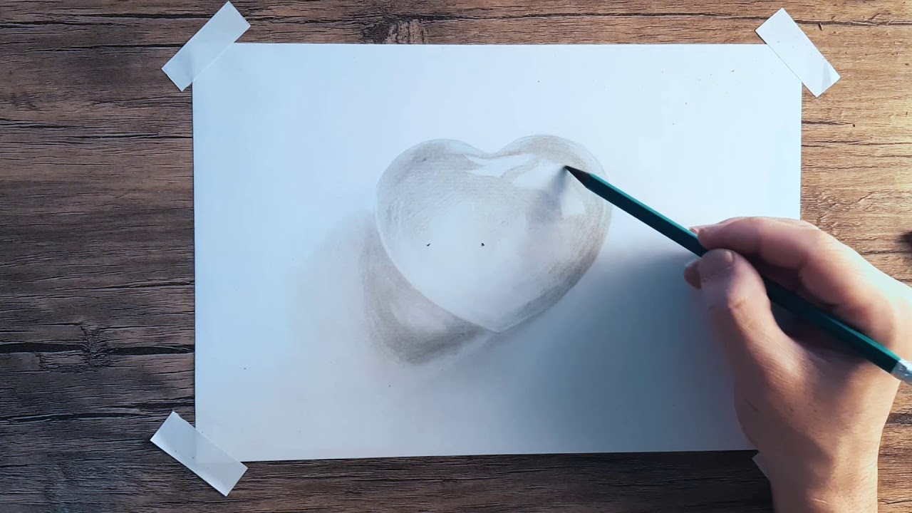 3D Rasm Muz Yurak | 3D picture Frozen heart | 3D картина Замороженное ...