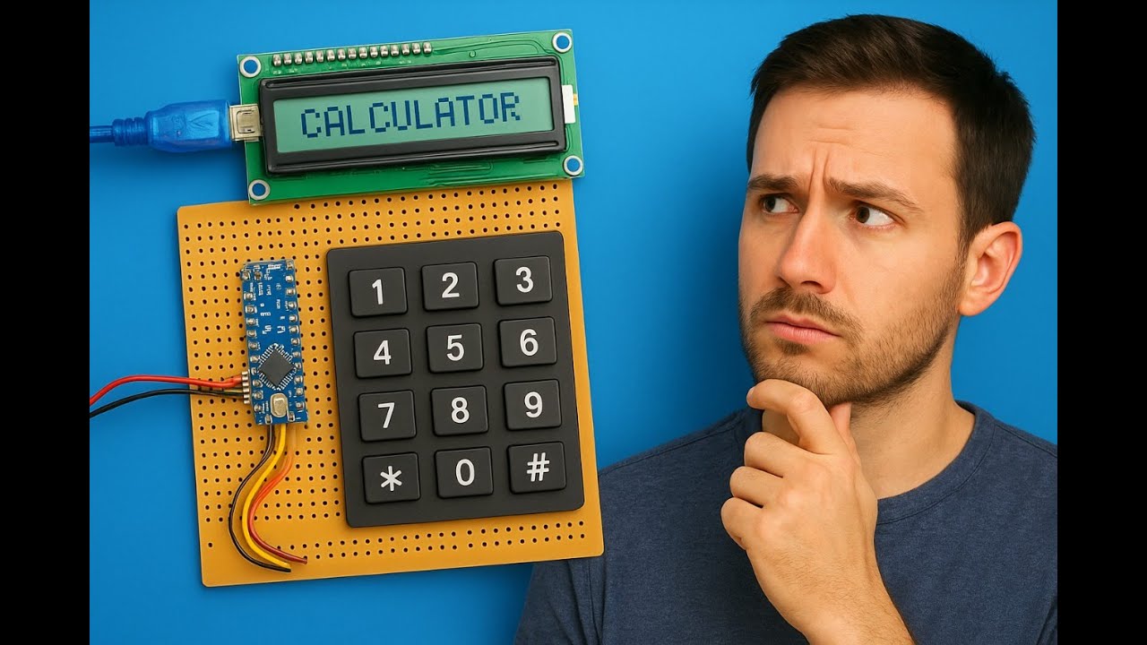 How to make a simple Arduino Calculator - YouTube