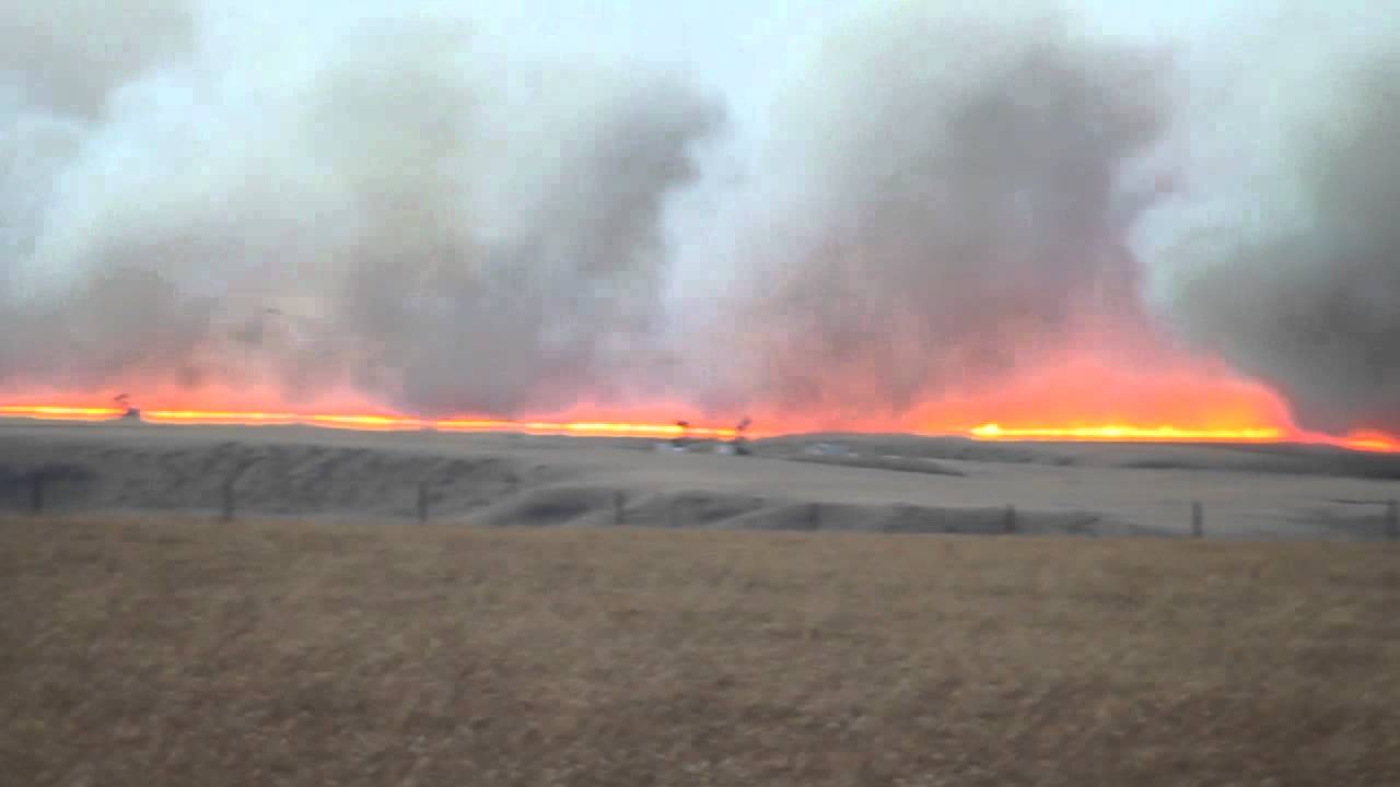 Lethbridge Grass Fire - Nov 27th 2011 - YouTube
