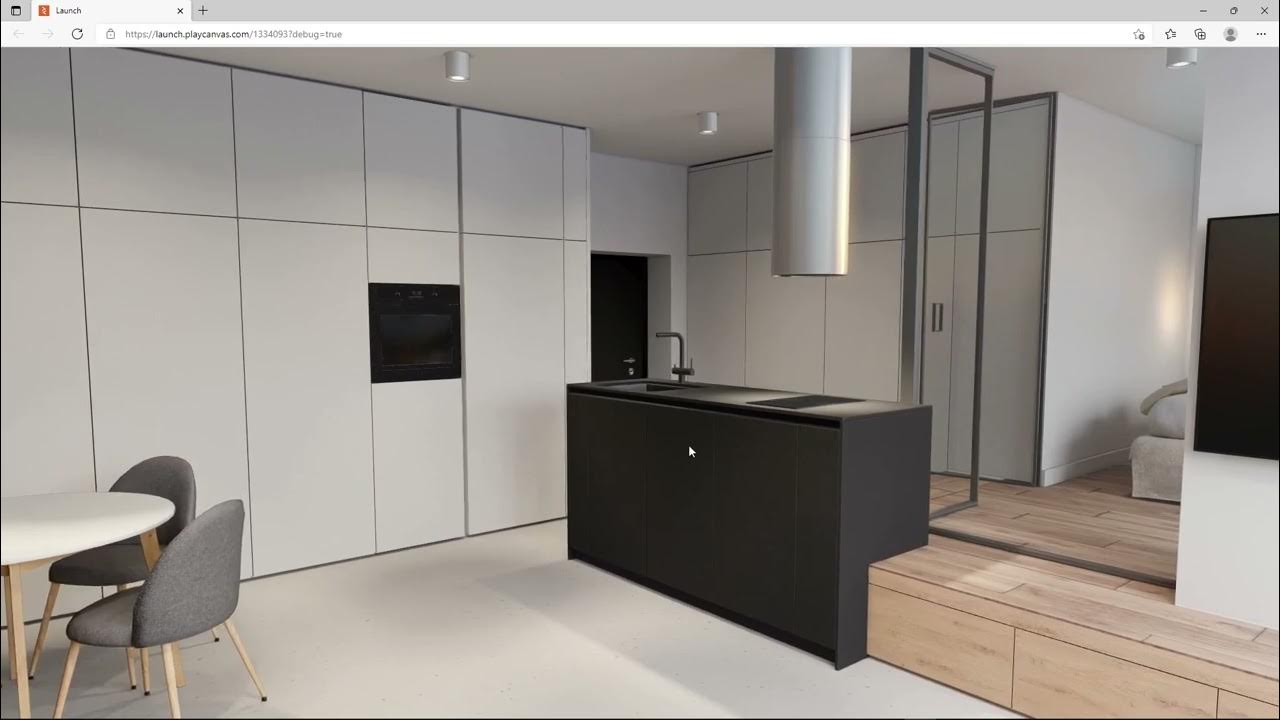 WebGL/Playcanvas - SVOYA Apartment - YouTube