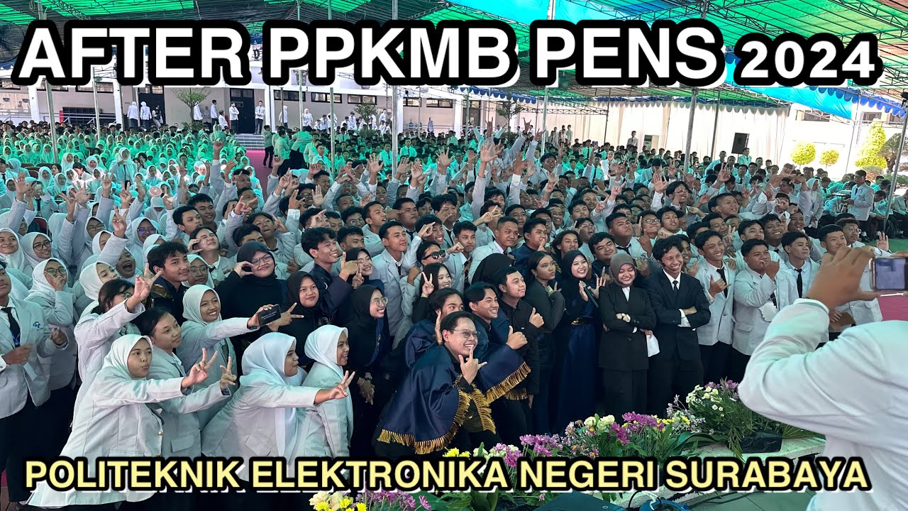 After Sidang Senat PPKMB Politeknik Elektronika Negeri Surabaya 2024 ...