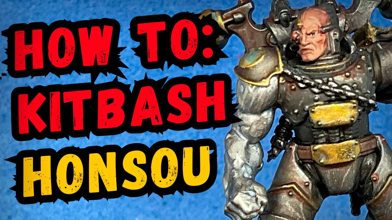 Kitbashing Space Marine Legends: Honsou - YouTube