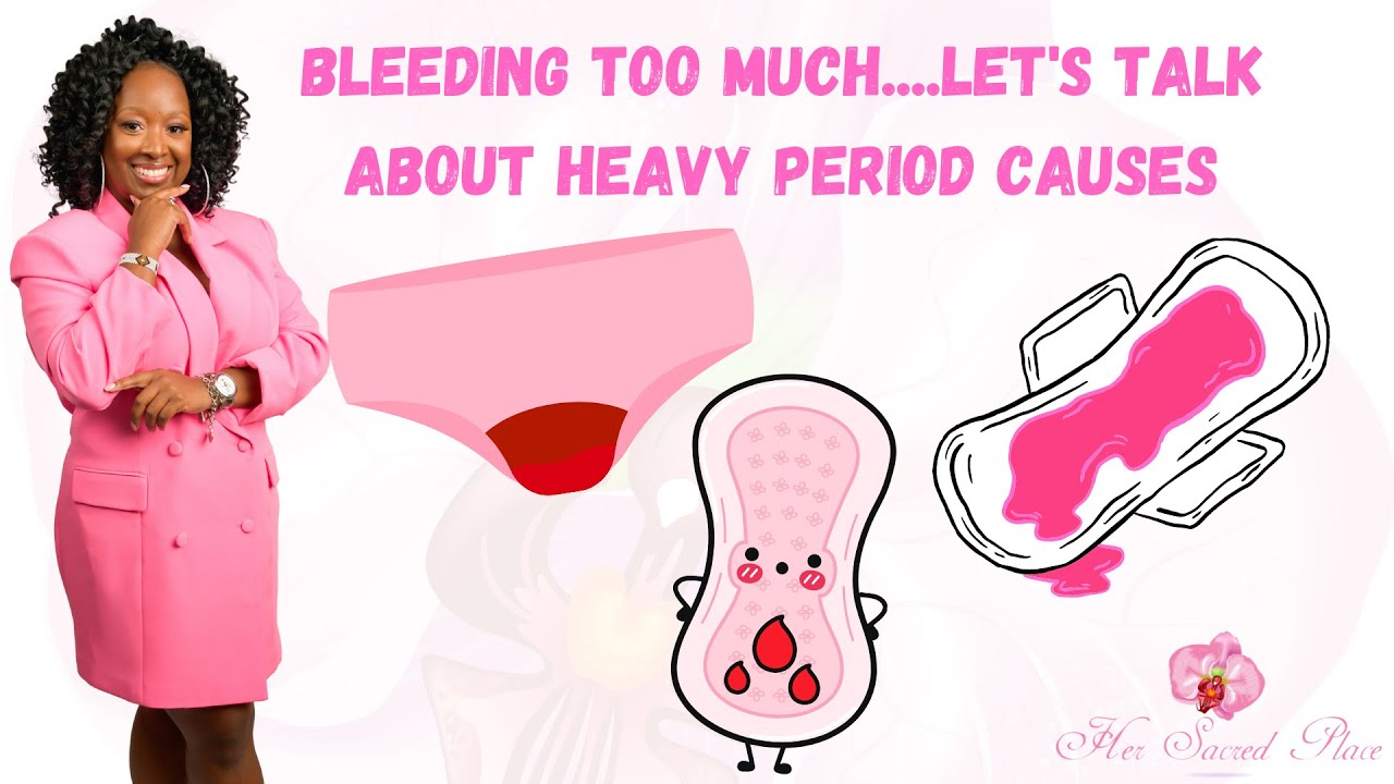 OH OH! Too much blood! Bleeding Too Much During Your Period? [REPLAY ...