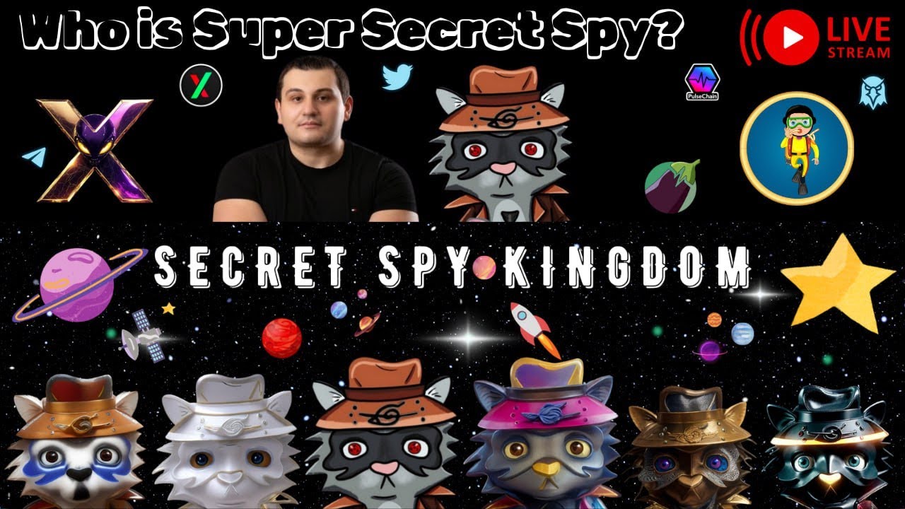 Who Is Super Secret Spy On PulseChain: With Super Secret Spy - YouTube