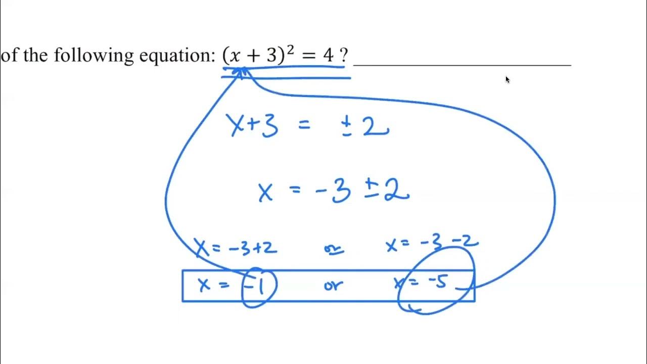 [Alg2] Solving Quadratics with Completing the Square - Intro - YouTube